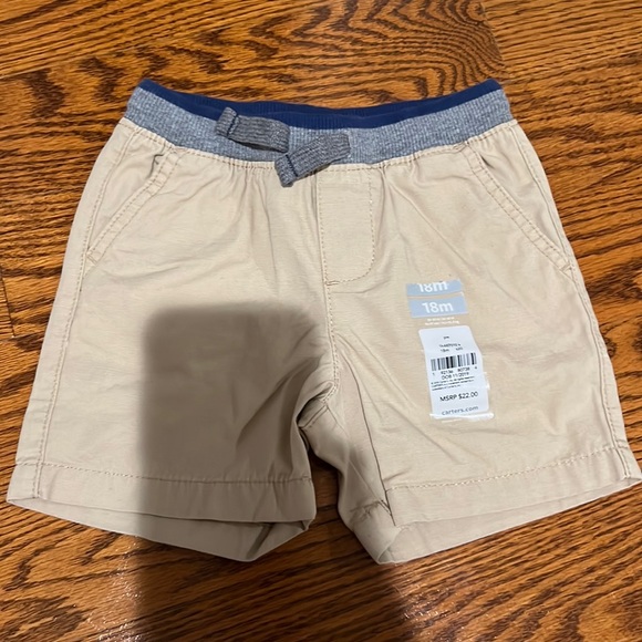 Carter's | Bottoms | Nwt Carters 8 Month Khaki Shorts | Poshmark